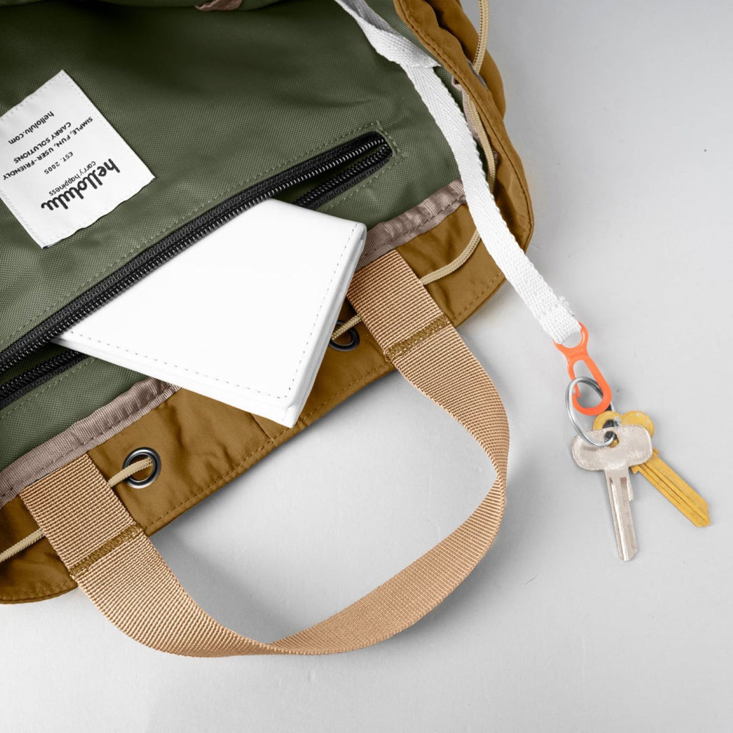 Hellolulu Elio Totepack (Toffee) - Hellolulu Singapore