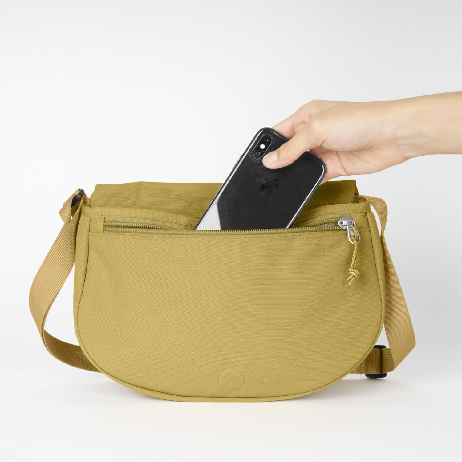 Hellolulu Elvin All Day Shoulder Bag (Mustard Yellow) - Hellolulu Singapore