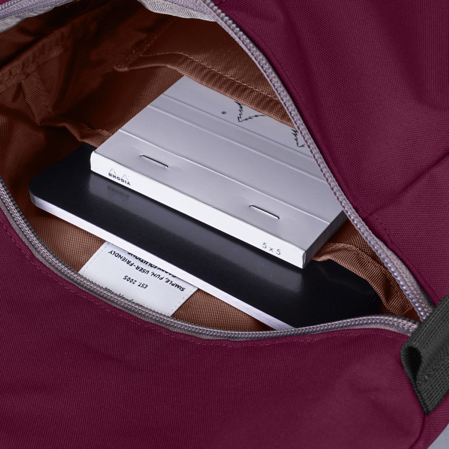 Hellolulu Mini Tate Backpack (Wine) - Hellolulu Singapore