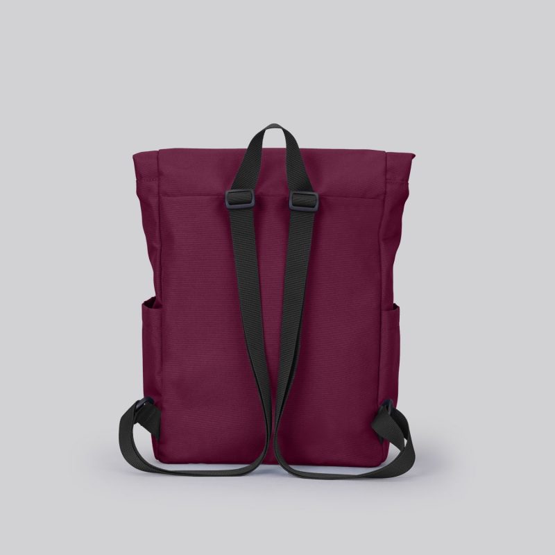 Hellolulu Mini Tate Backpack (Wine) - Hellolulu Singapore