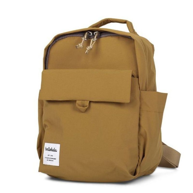 Hellolulu Carter Jr. Mini Daypack (Toffee) - Hellolulu Singapore