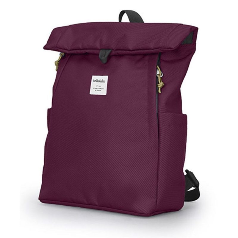 Hellolulu Mini Tate Backpack (Wine) - Hellolulu Singapore